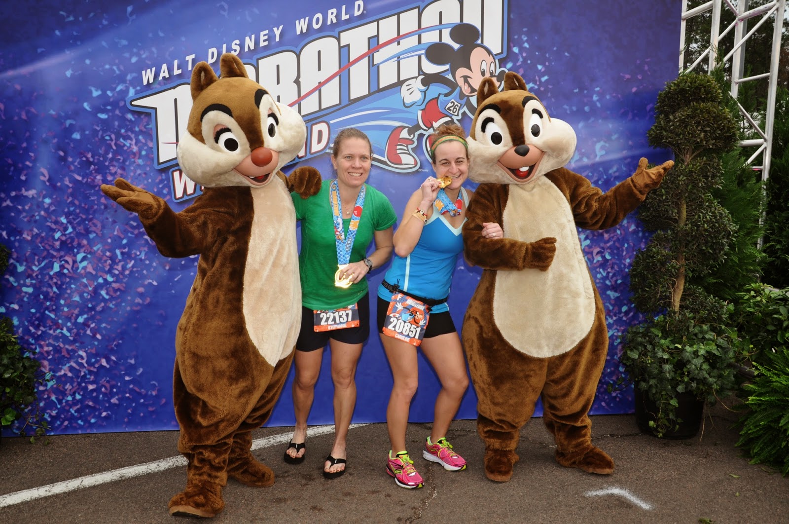 The Scene: Holton Teachers Take The Goofy Race and a Half Challenge