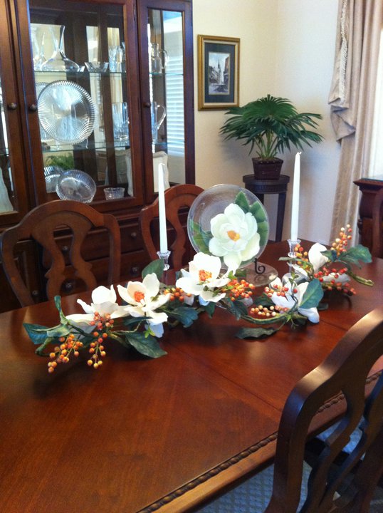 JBigg: Life in Kentucky: Magnolia Table Decorations