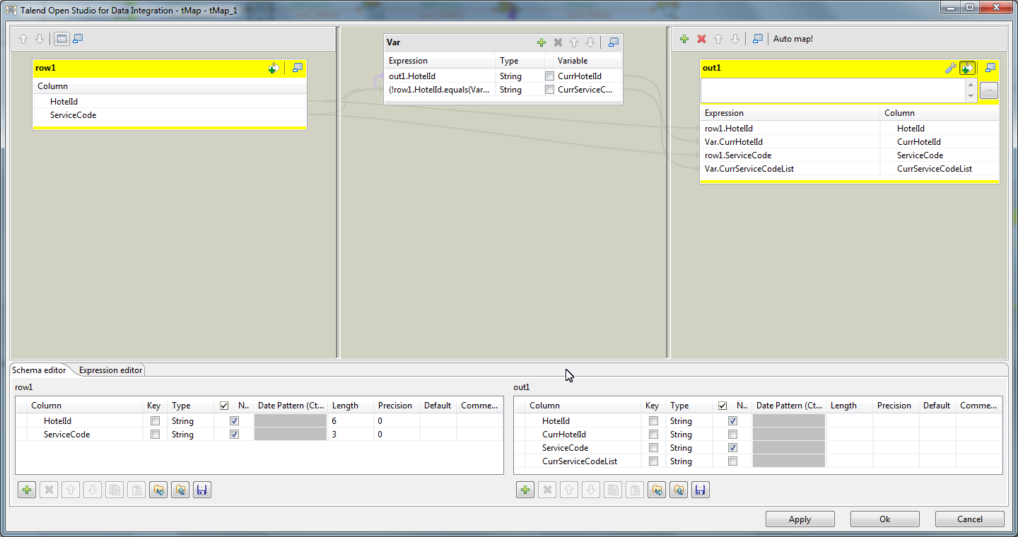 Bekwam Blog: Creating a Multi Valued Attribute in Talend Open Studio