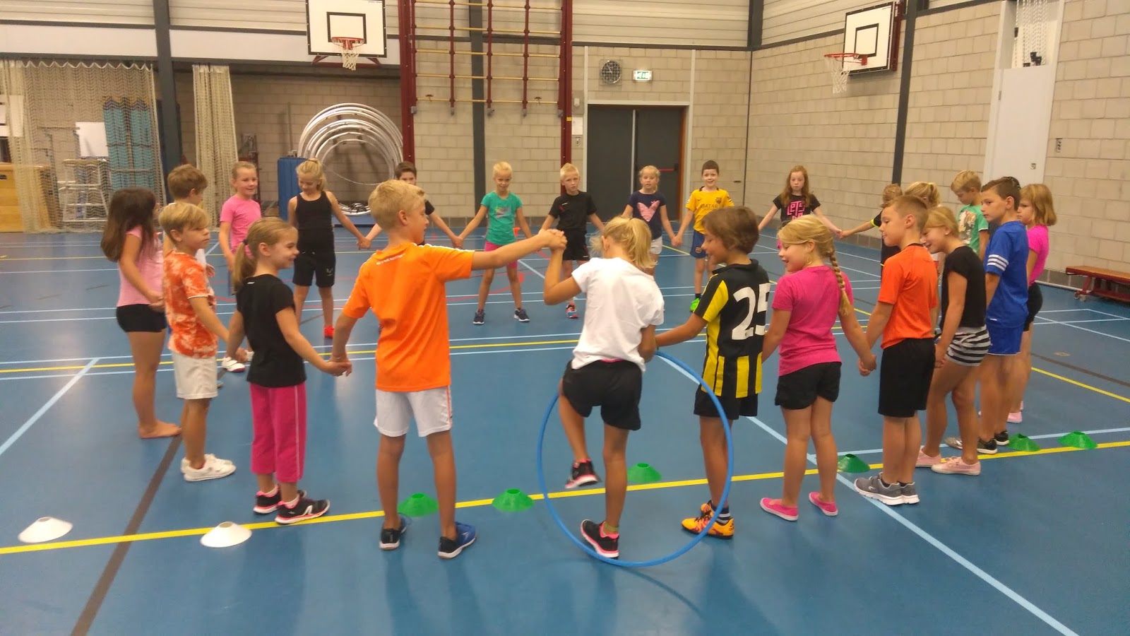 De kanjers van groep 5!: Gymmen