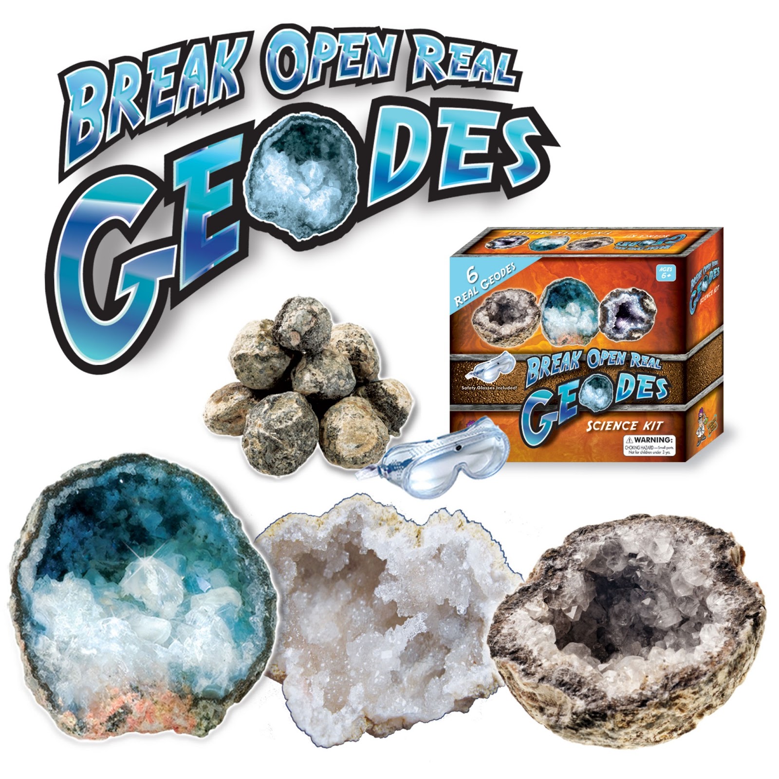 Mommie of 2: Dr. Cool Geode Science Kit Review