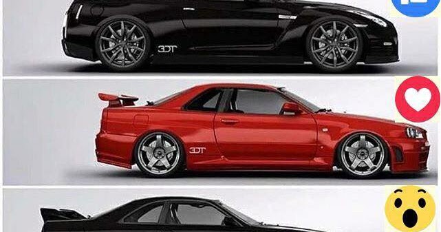 R32 GT-R vs R33 GT-R Key - Nissan Skyline GT-R s and GTR Information