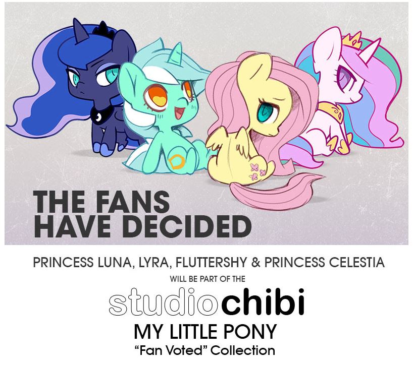 WeLoveFine Chibi Vinyl Series 2 Winners Officially Revealed | MLP Merch