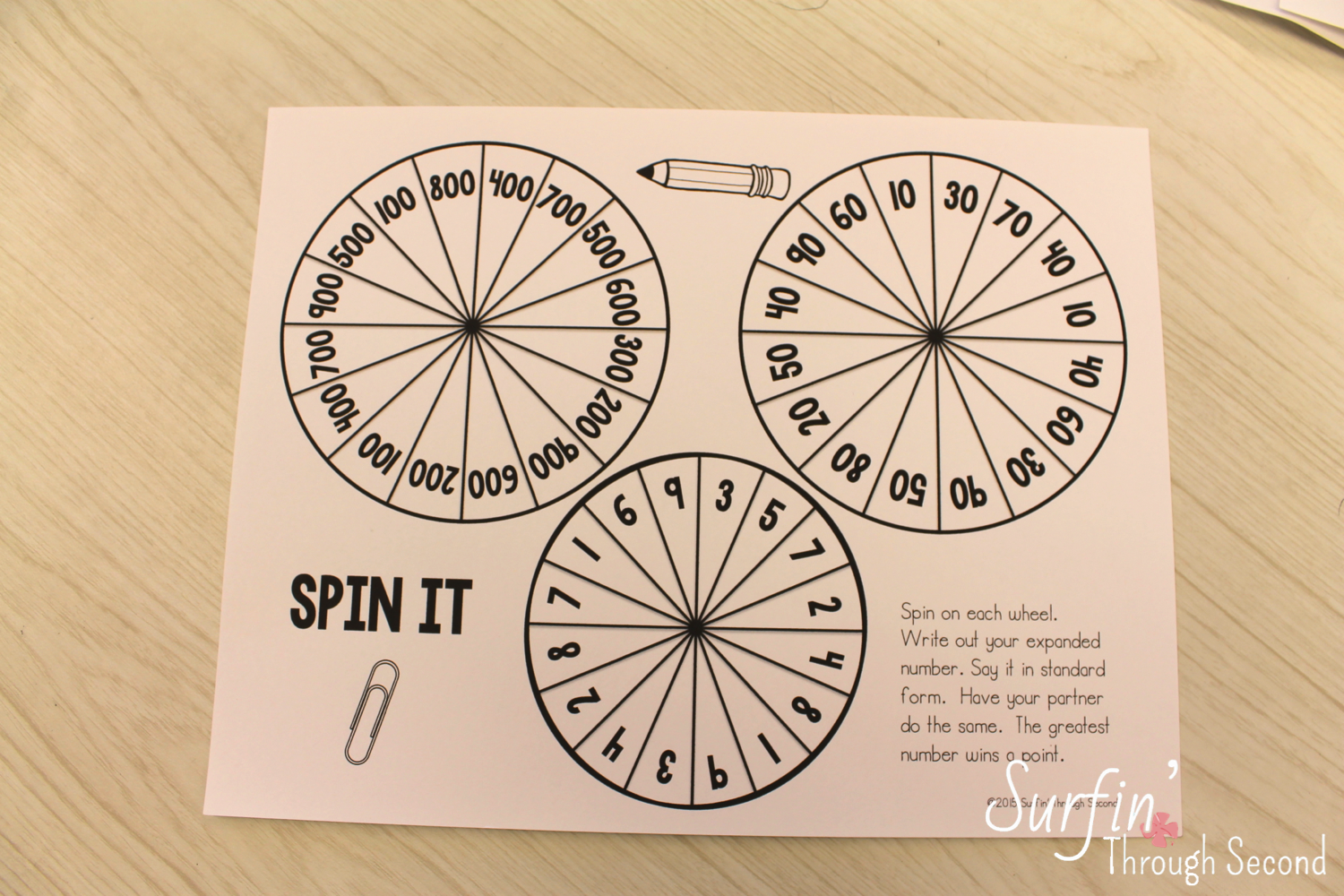 Primary Chalkboard: Games To Teach Place Value