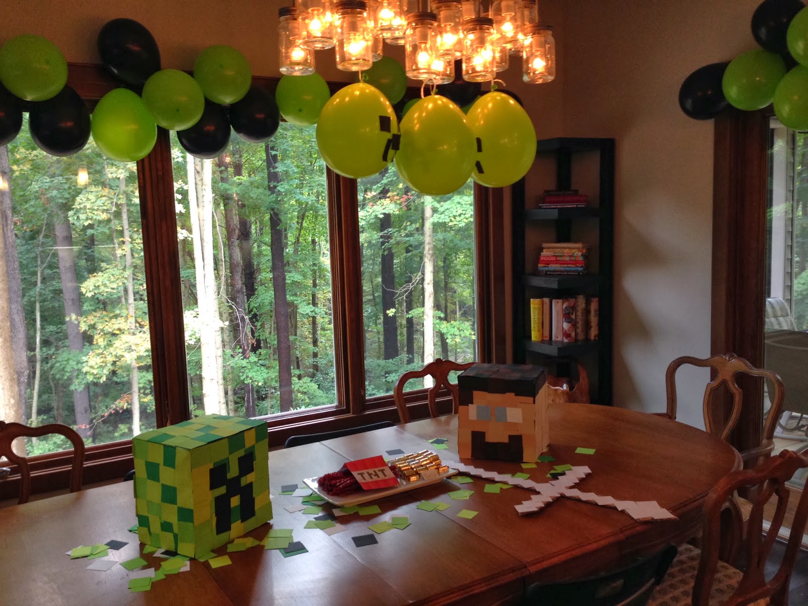 Ashley Thunder Events: DIY {Minecraft} 7th Birthday