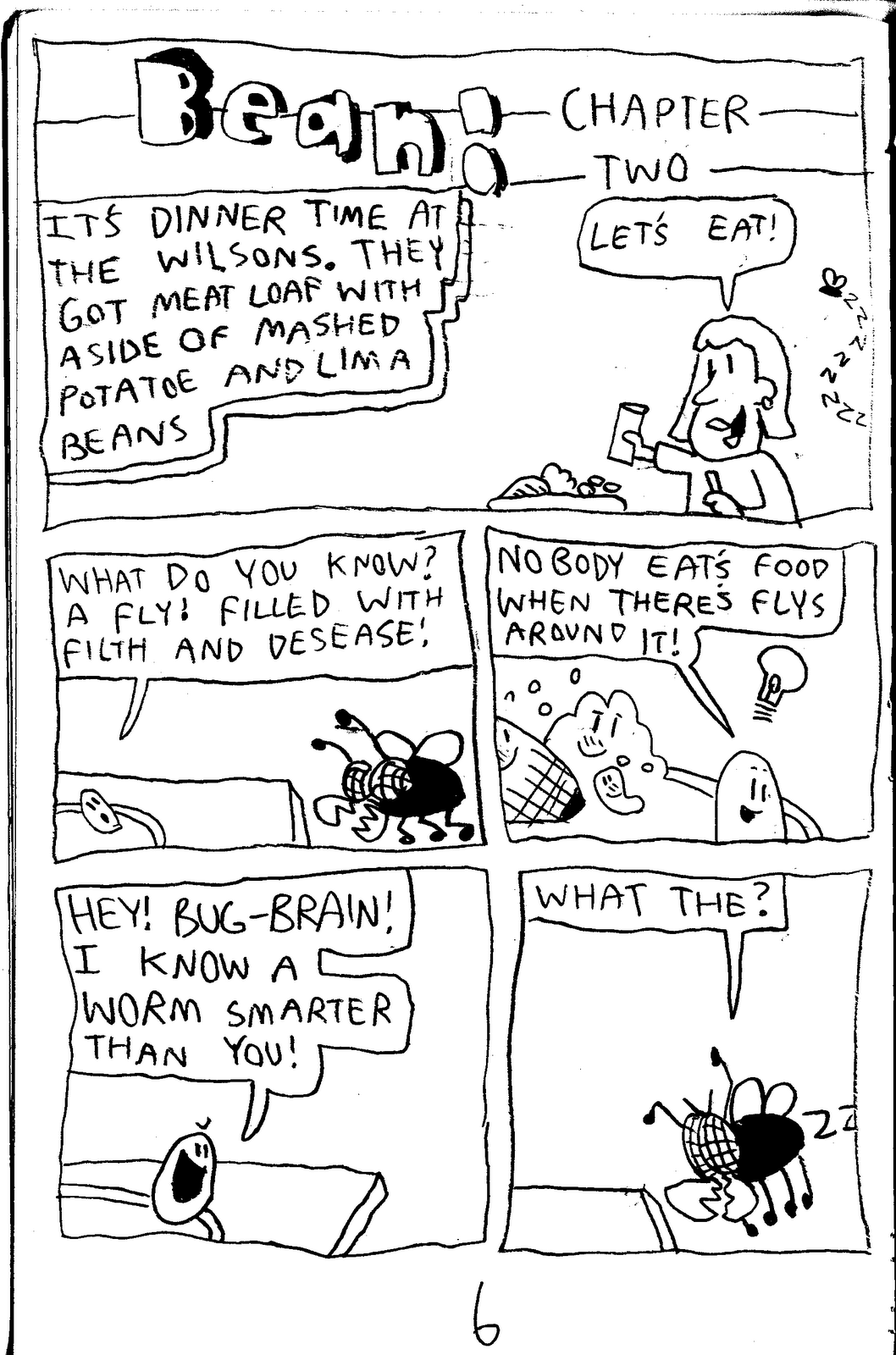 John Rioux Comics: From the Archives: Bean