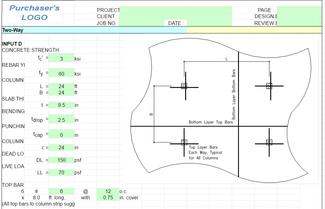 Two Way Slab Design Excel Sheet « Needdaily.net