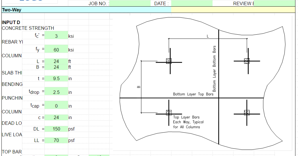 Two Way Slab Design Excel Sheet « Needdaily.net