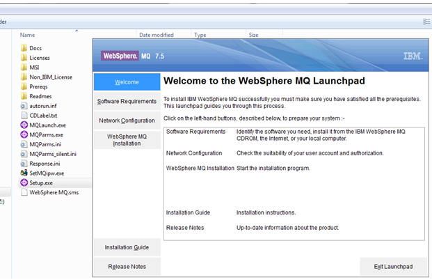 How to install IBM MQ on windows