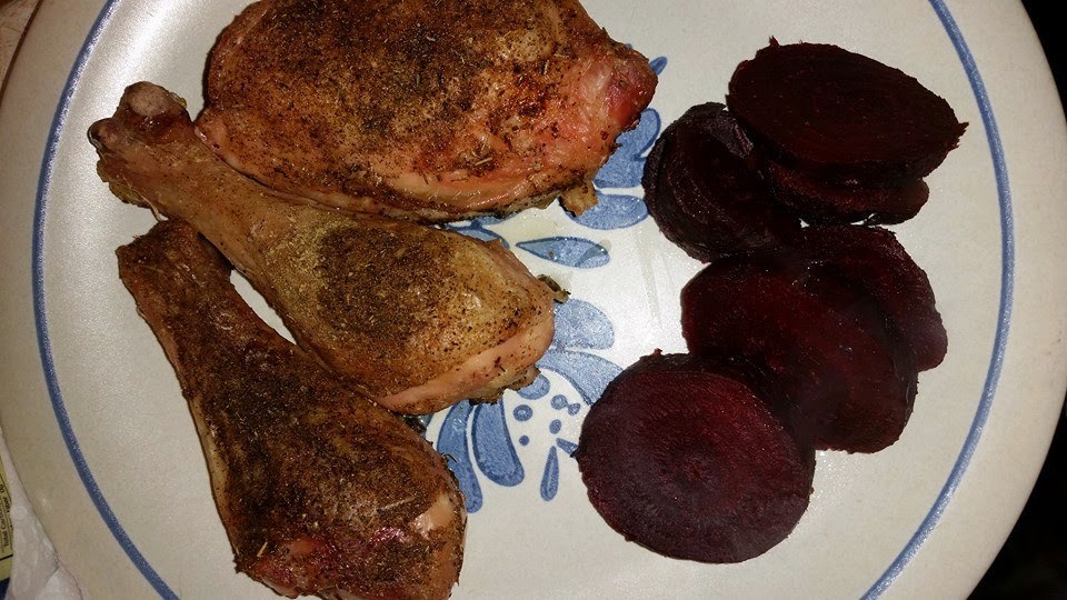 Paleo-ish Food Blog: Chicken and Beets
