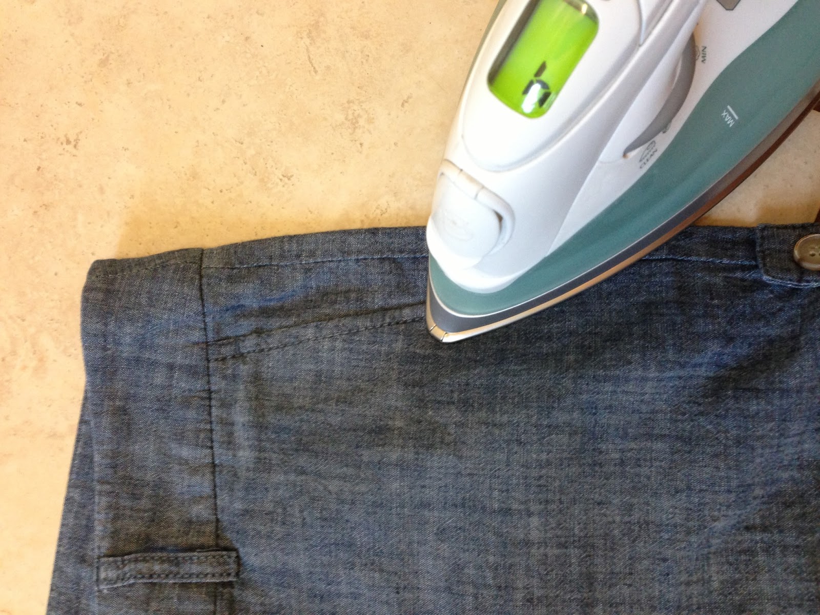 Food. Fashion. Home.: Quick fix for Pants Pocket Buldge