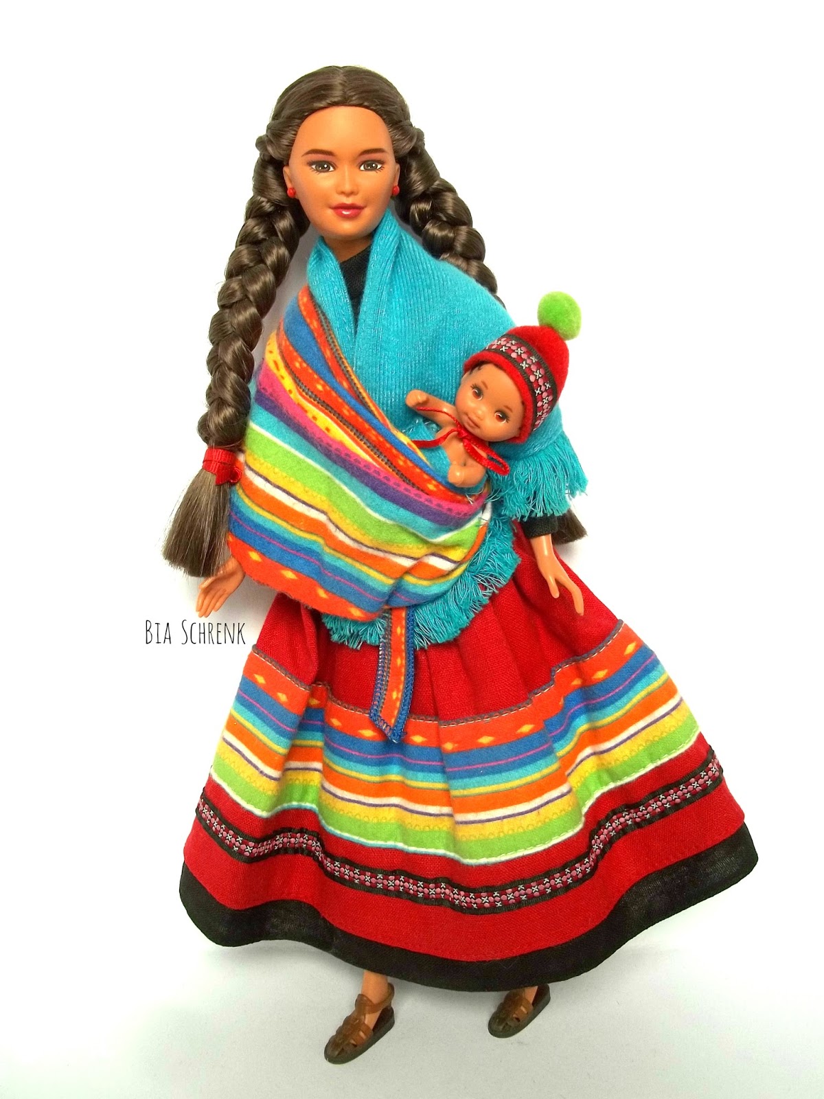 Hausderpuppen: Peruvian Barbie Doll - Dolls of the World Collection