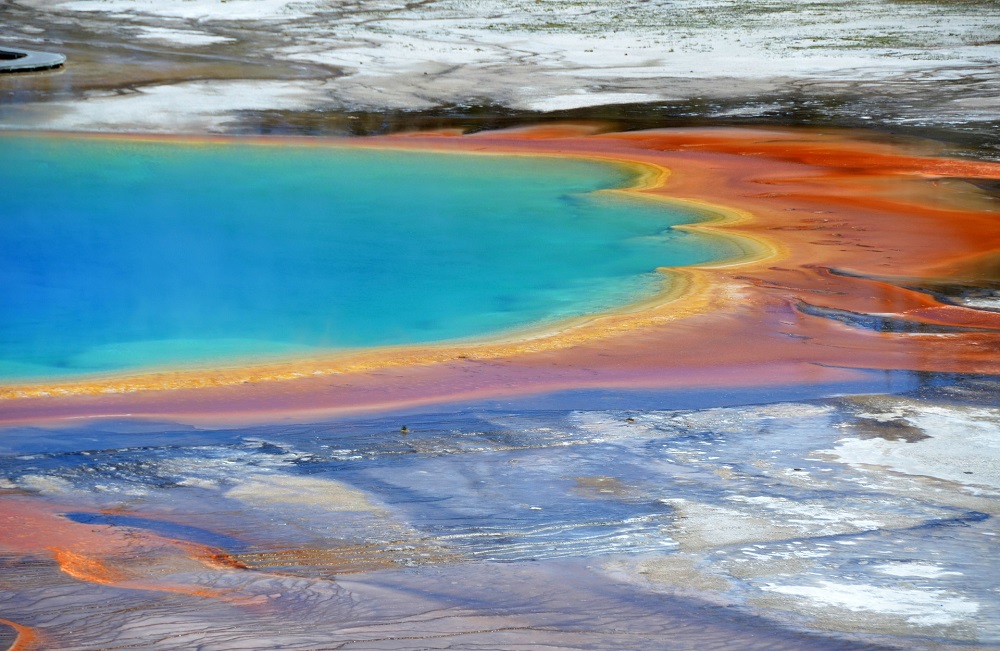 Grand Prismatic Spring, Wyoming - The Largest Hot Spring In The United ...