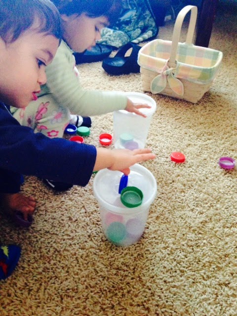 "You Can Do It" Homemade Developmental Toys and Activities: "Coin" Drop