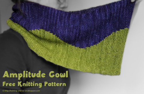 Knitting and so on: Amplitude Cowl
