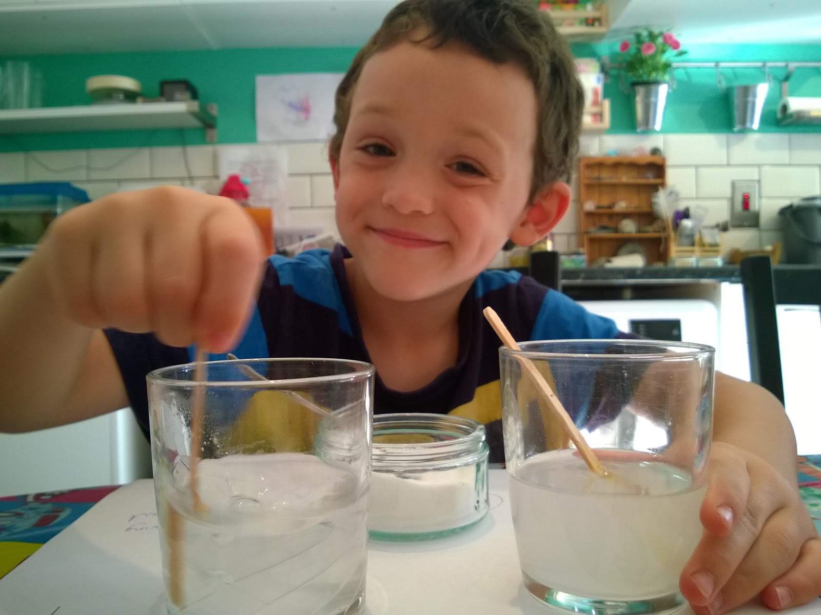 The Maz Shack (#2): Easy science experiments with table salt