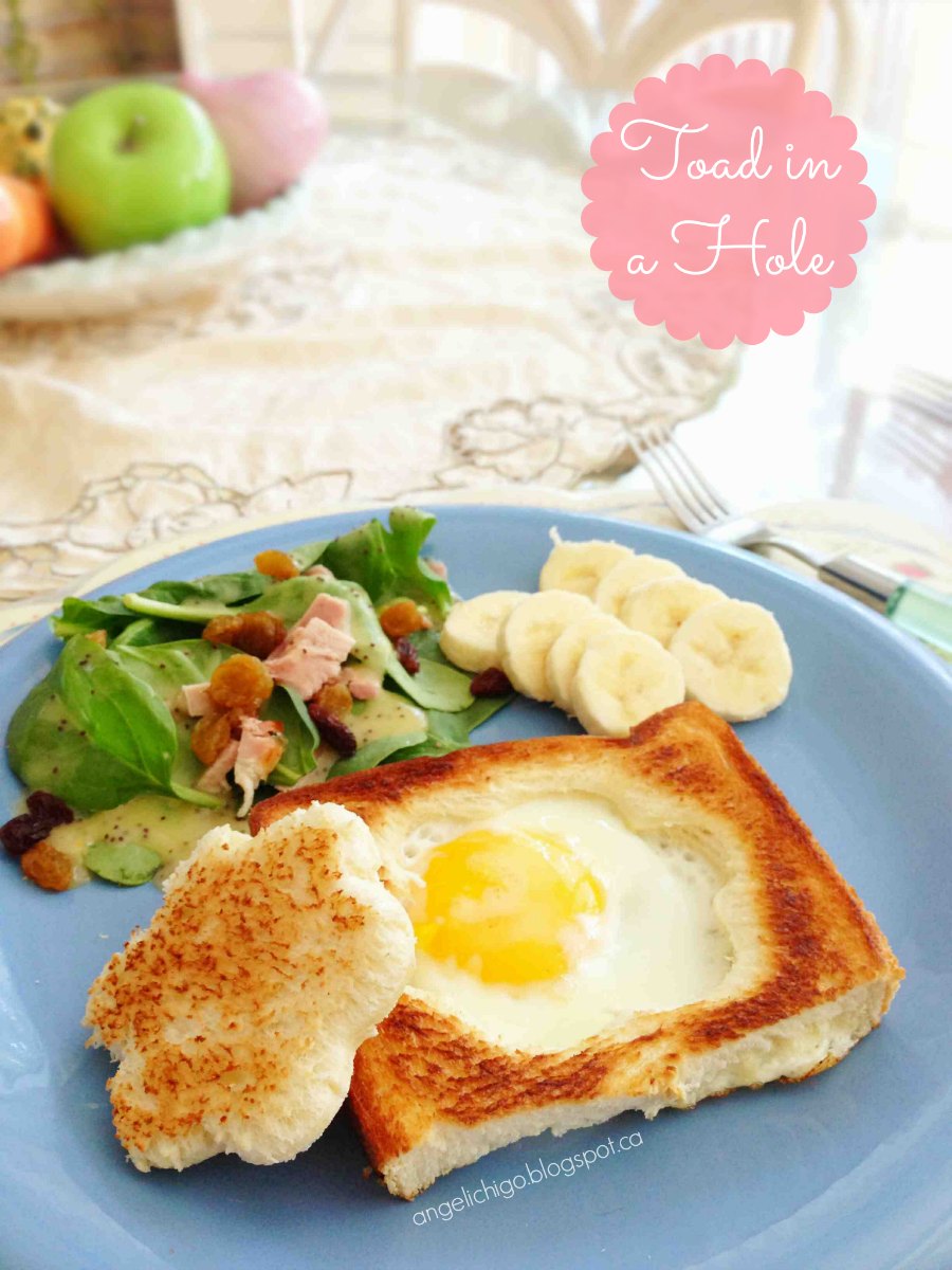 (What's for Breakfast?} Toad in a Hole - Ting and Things