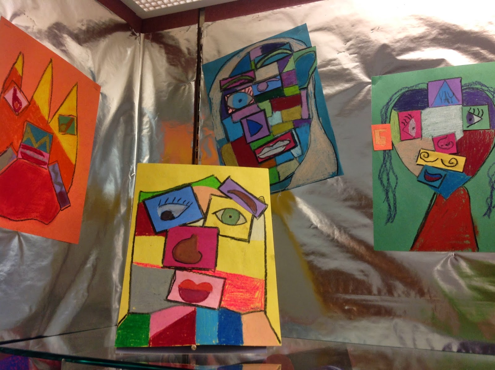 The Artsy Fartsy Art Room: Cubism with 4th and 5th
