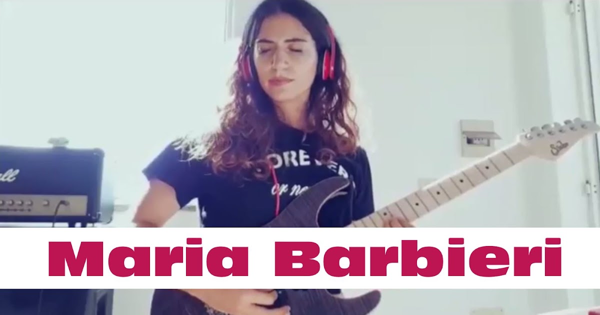 Maria Barbieri: Whiplash - Guitar Arrangement