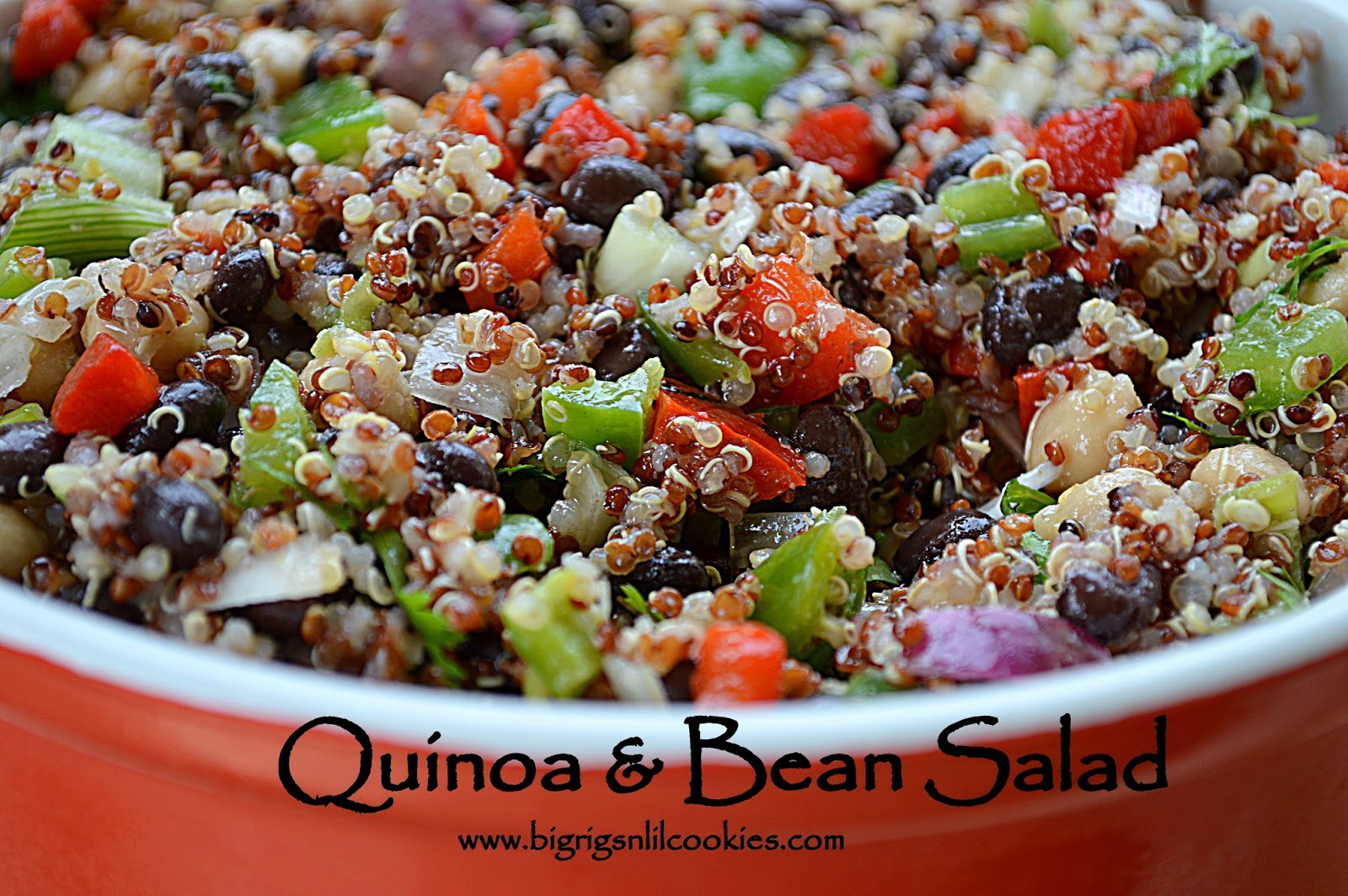 Big Rigs 'n Lil' Cookies: Quinoa & Bean Salad