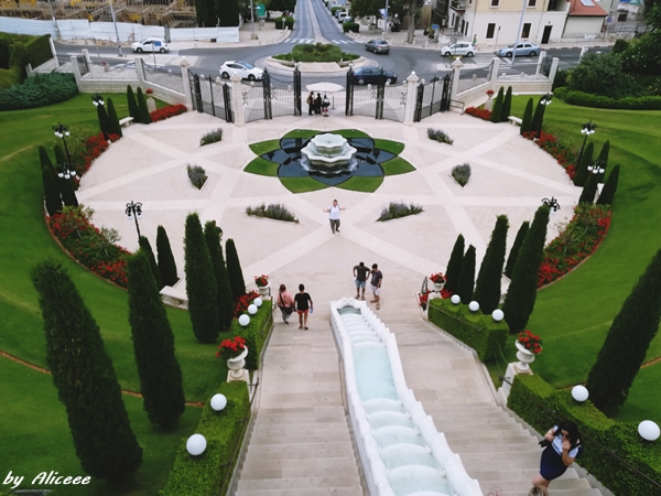 Vizita in Haifa, Israel - Plaja, Gradinile Bahai si biserica din ...