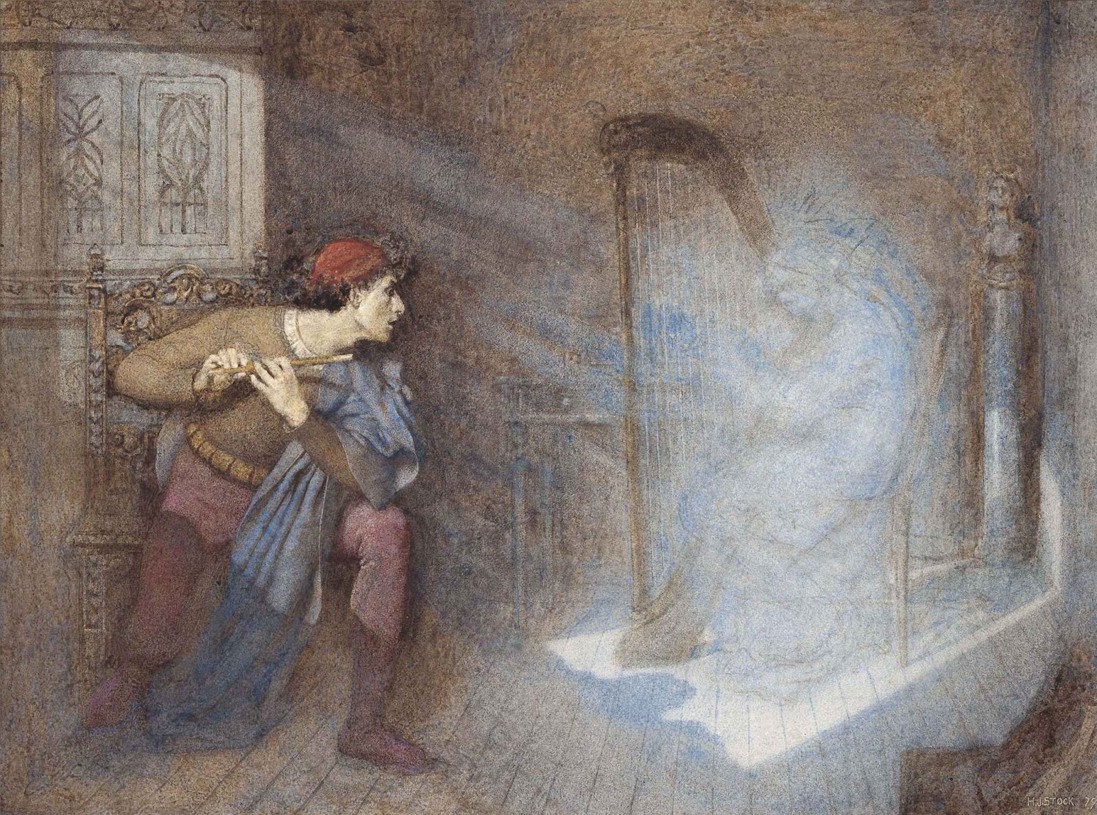 Henry John Stock | Pre-Raphaelite painter | Tutt'Art@ | Pittura ...