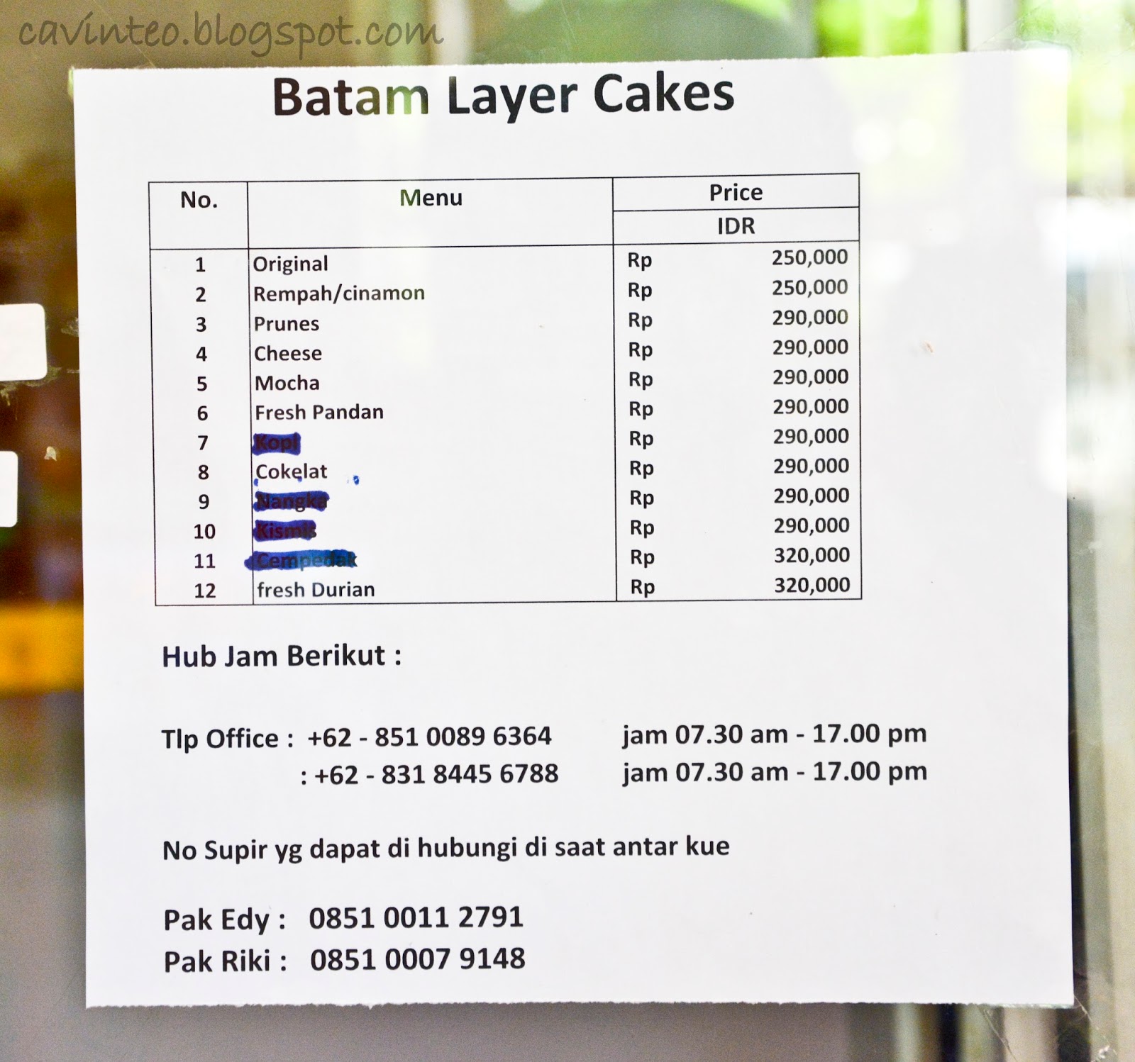 Entree Kibbles: Batam Layer Cakes BLC (Halal Certified Indonesian Style ...