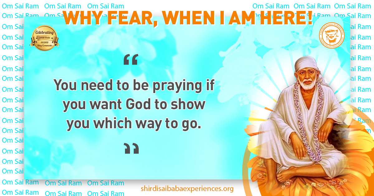 Shirdi Sai Baba Blessings - Experiences Part 2560 - Shirdi Sai Baba ...