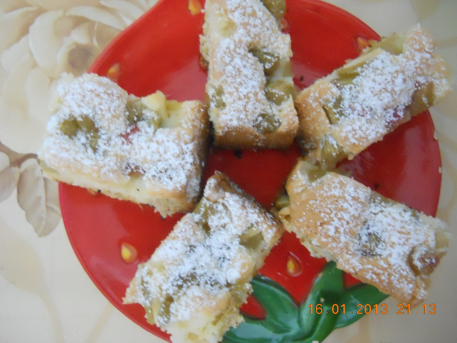 Reteta de acasa: Prajitura cu Rabarbar