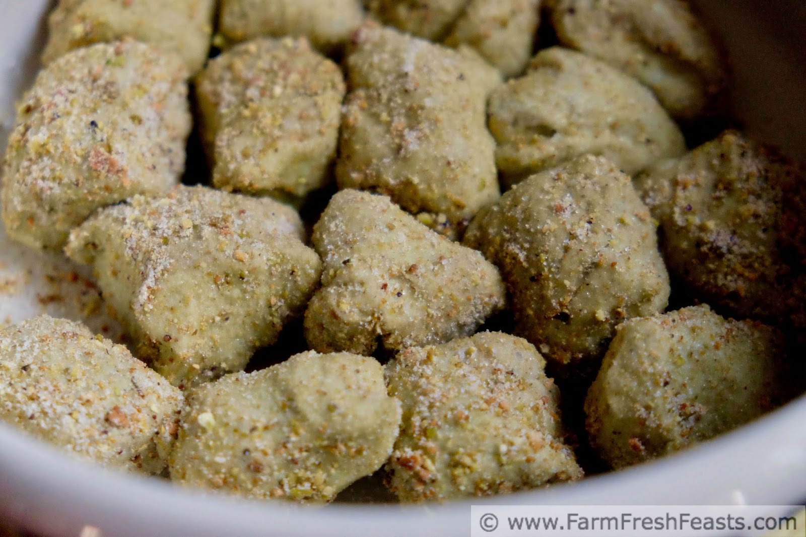 Farm Fresh Feasts: Matcha Monkey Bread with Pistachio