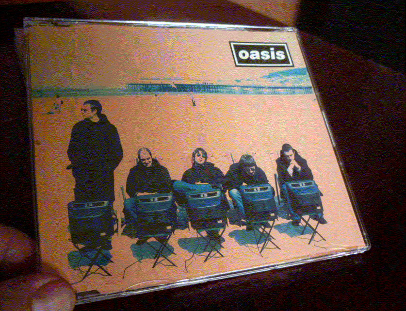Los recuerdos del Capitán Lento: Oasis - Roll With It - UK CD Single