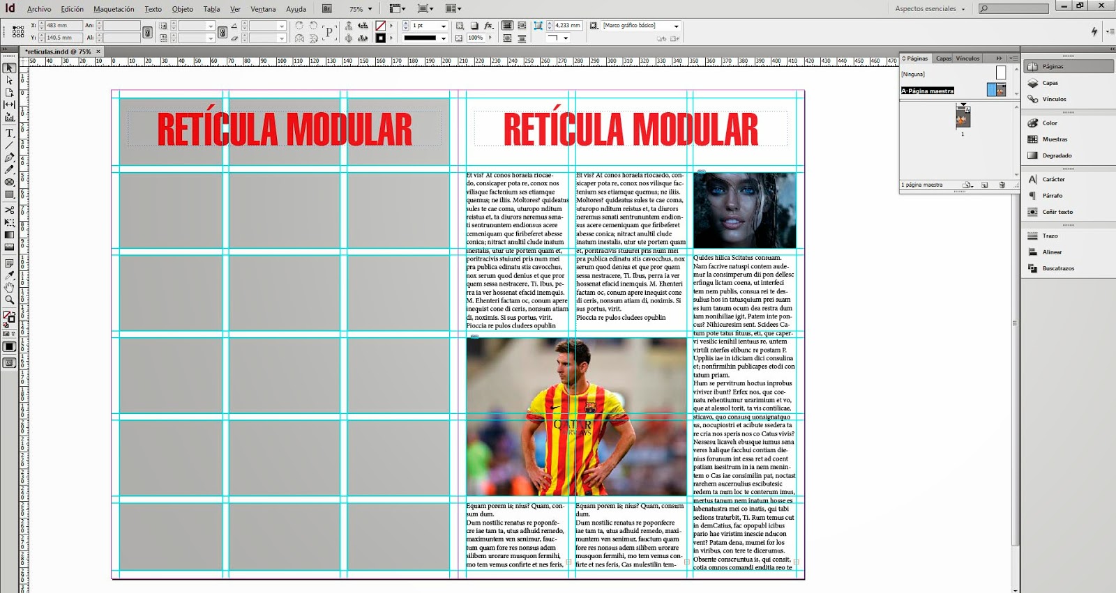 - Artes Gráficas - Arts Gràfiques - Graphic Arts -: Maquetación de ...