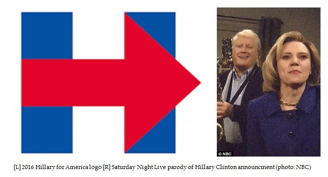 The District of Calamity: Hillary's Logo --Typology in Campaign Symbols?