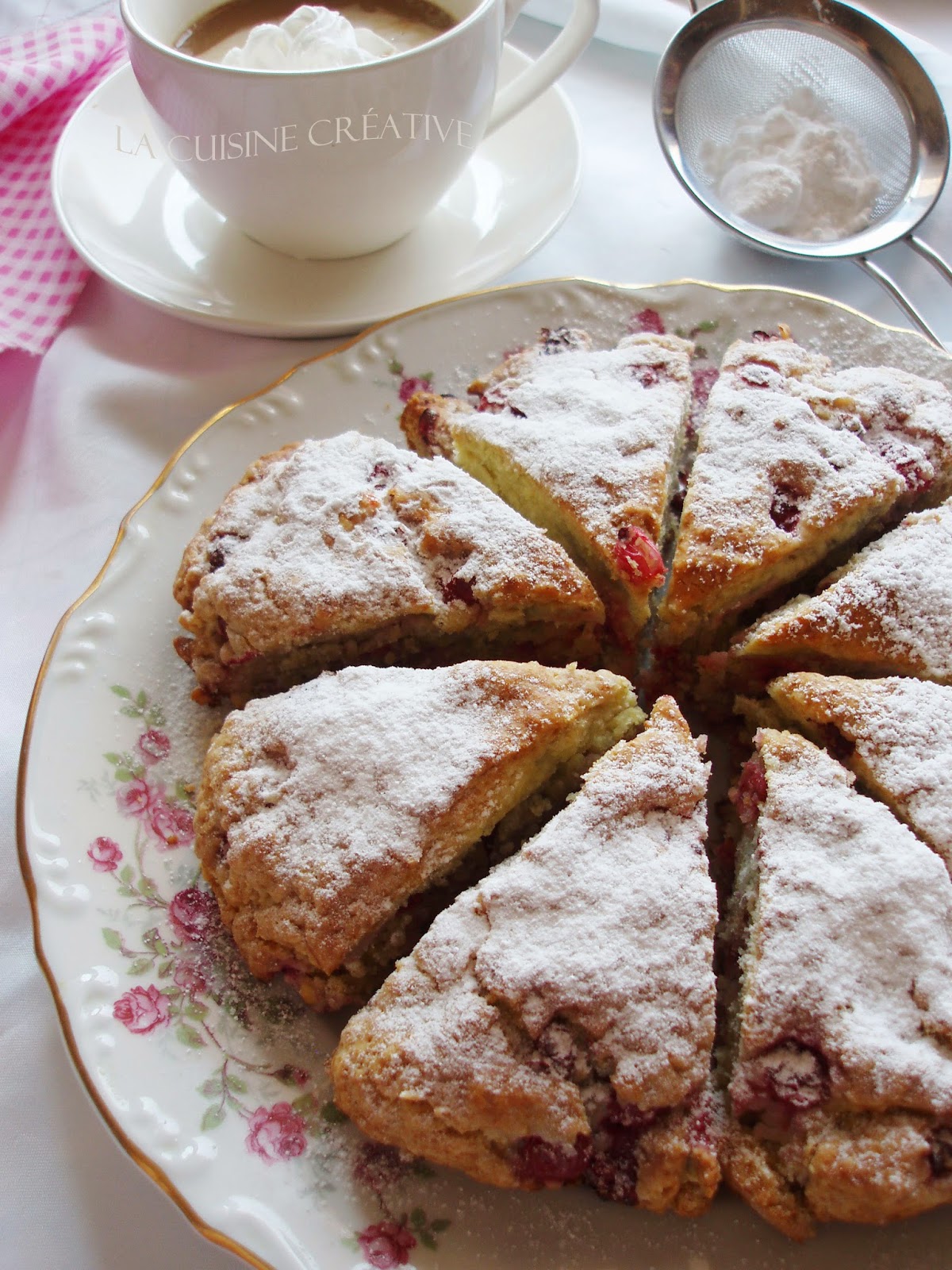 La cuisine creative: Skonsi sa ribizlama