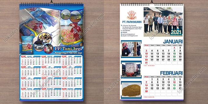Jasa Desain Kalender dan Tanggalan | Kalender Meja | Kalender Dinding