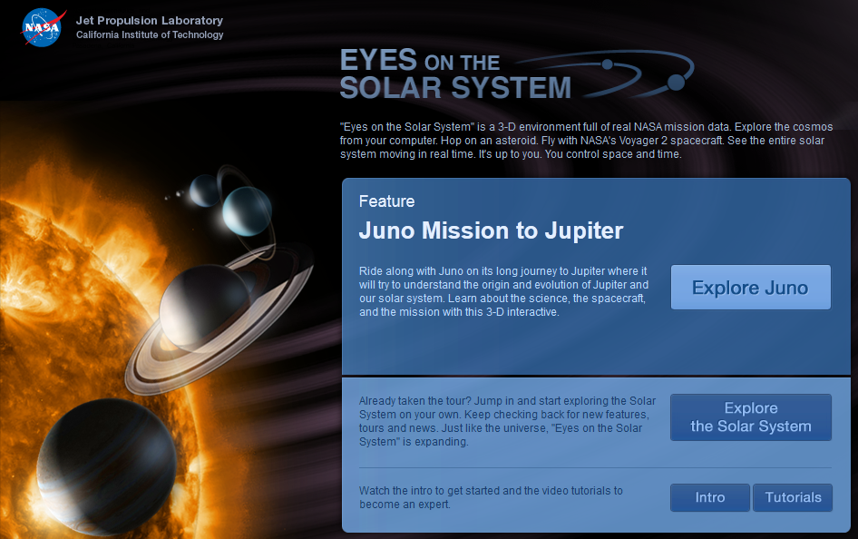 Tech Coach: Eyes on the Solar System