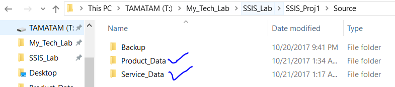 SSIS For Loop and ForEach Loop to load multiple Flat Files data from different Folders to SQL ...
