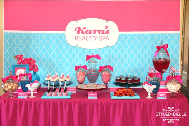 Little Big Company | The Blog: A "Beauty Spa: Themed Party by Styled By ...