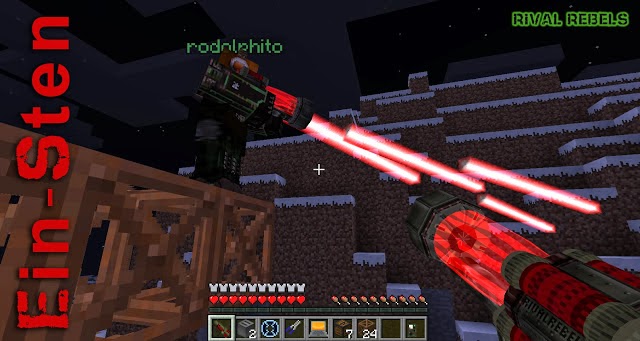 Noticias-Mods-Fotos Espectaculares De Minecraft: Mod Rival Rebels 1.6.4 ...