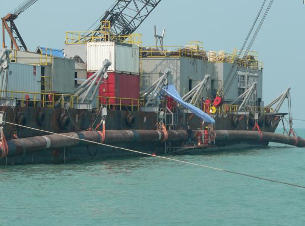 Pipa bawah laut: Above Water Tie In