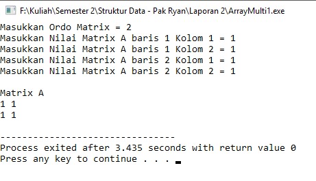 Array MultiDimensional + Program Perkalian, Rata-rata dan Total Jumlah ...