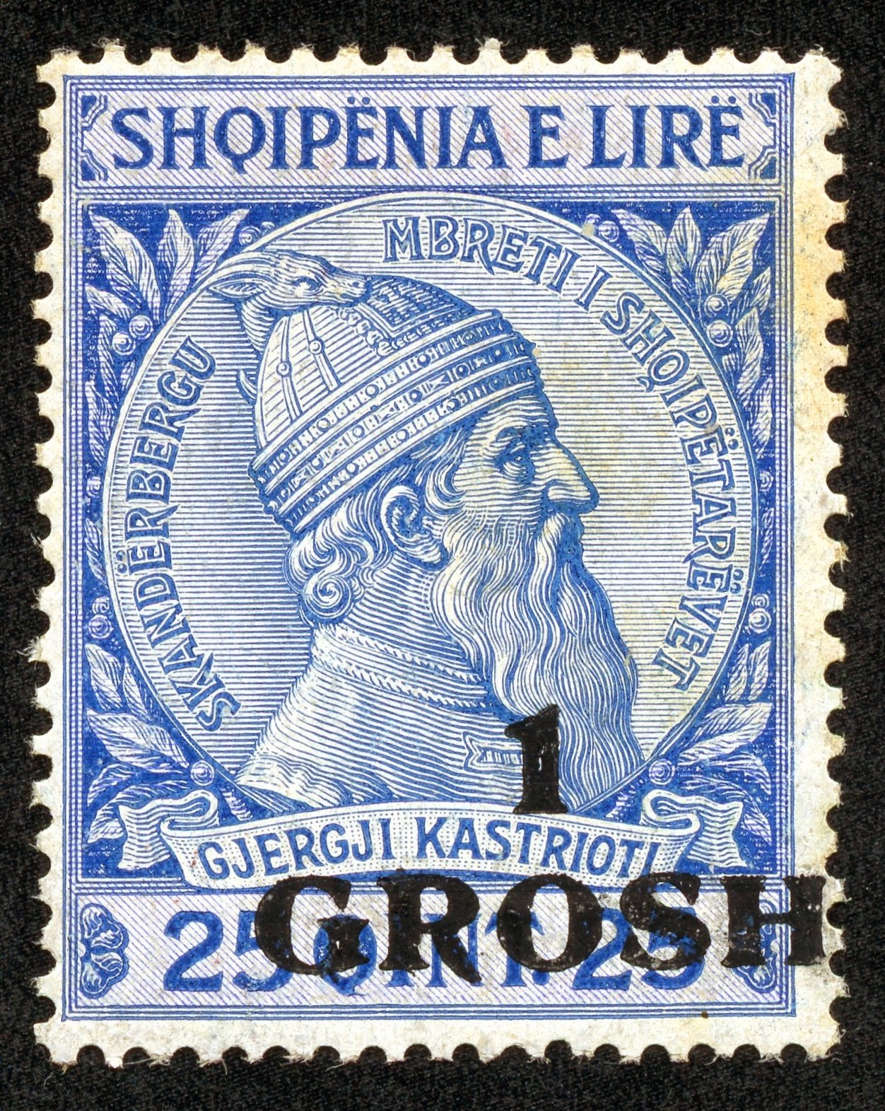 Big Blue 1840-1940: Albania- a closer look at the stamp issues
