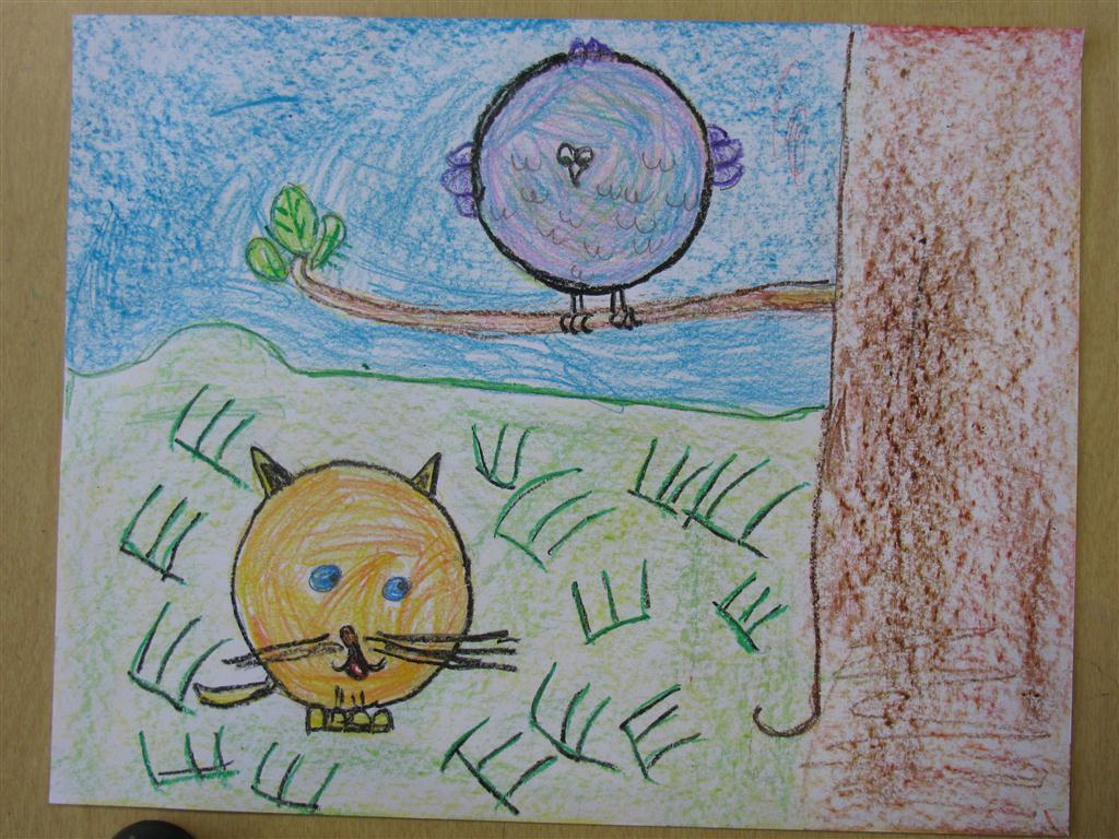 Art Makes Kids Smart: First grade: Using line and shape to create a ...