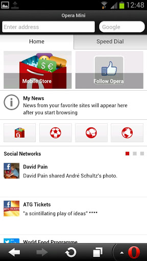 Opera Mini - navegador web v7.5.1 ~ Genesis Store