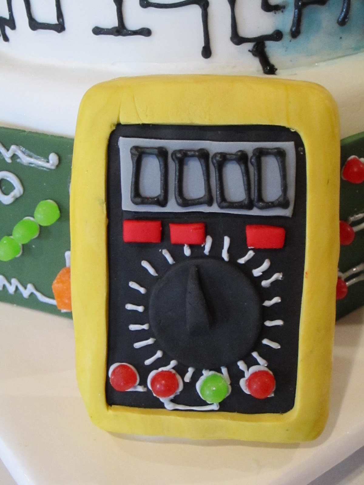 Frosted Insanity: Electrical Engineer Cake