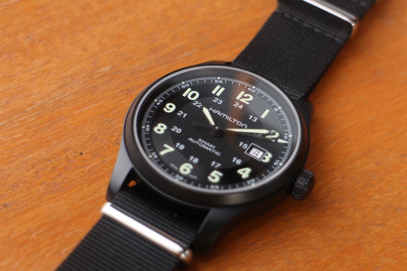 Jam tangan for sale: HAMILTON Khaki Field Titanium 'Jack Ryan' (SOLD)