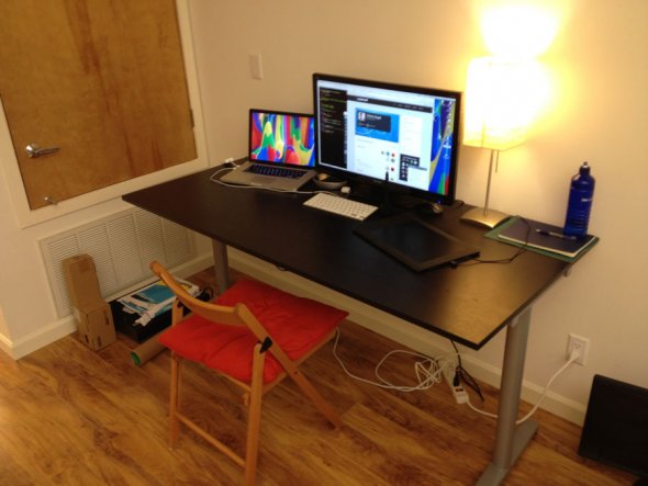 hacker working desk ~ pro hack lab