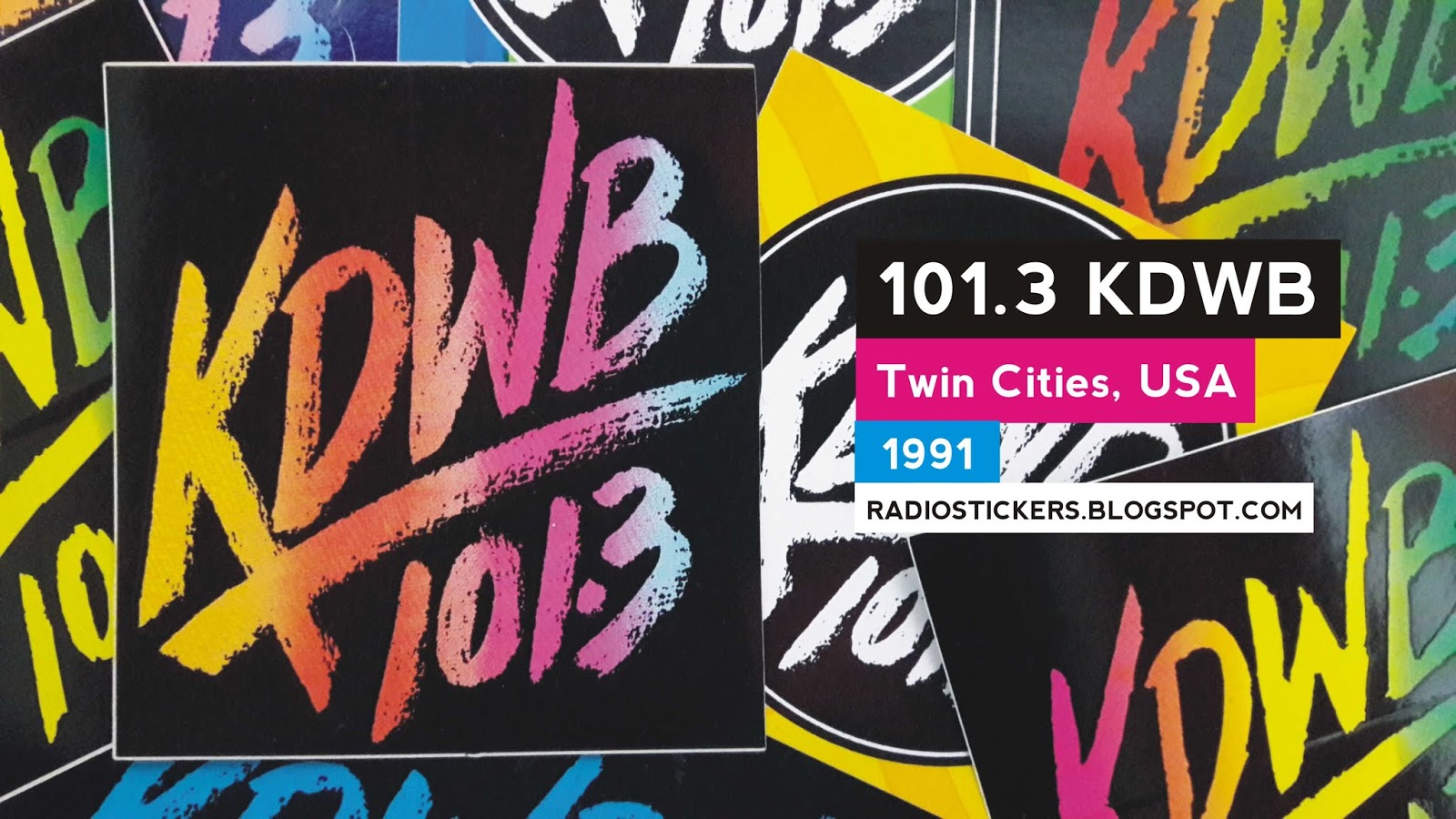 RADIO station stickers... and more!: 101.3 KDWB, Minneapolis-St. Paul ...
