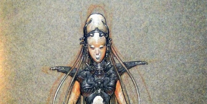 Inspired THE FIFTH ELEMENT Concept Art by Moebius « Film Sketchr