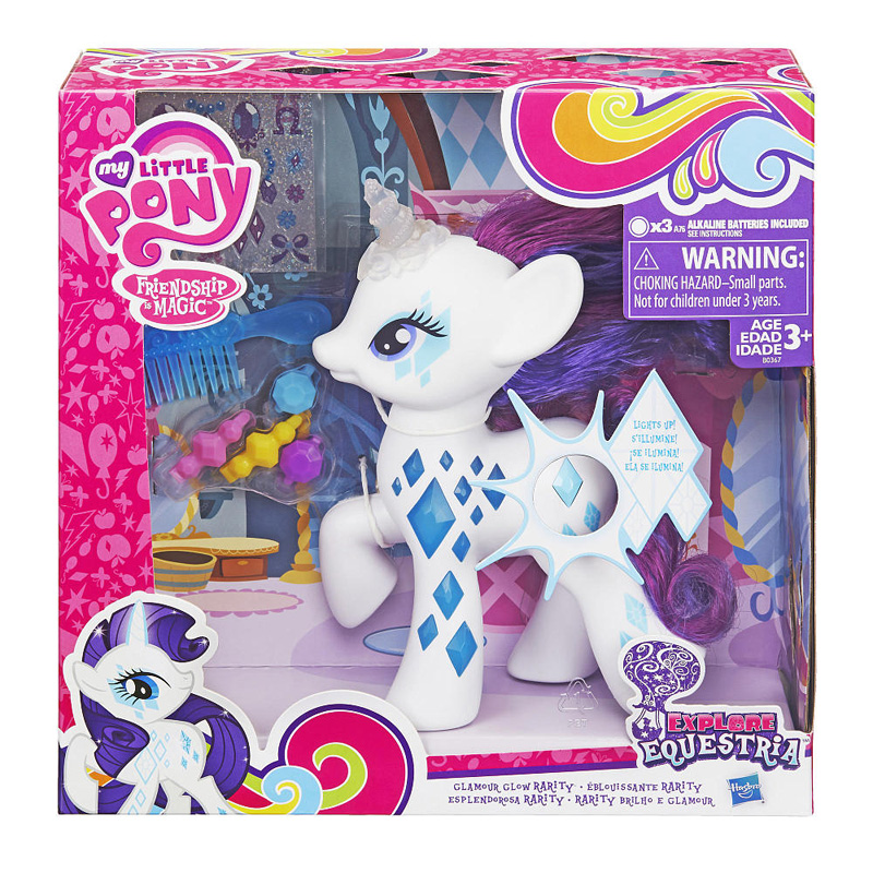 MLP Lights Up Gimmick G4 Brushables | MLP Merch